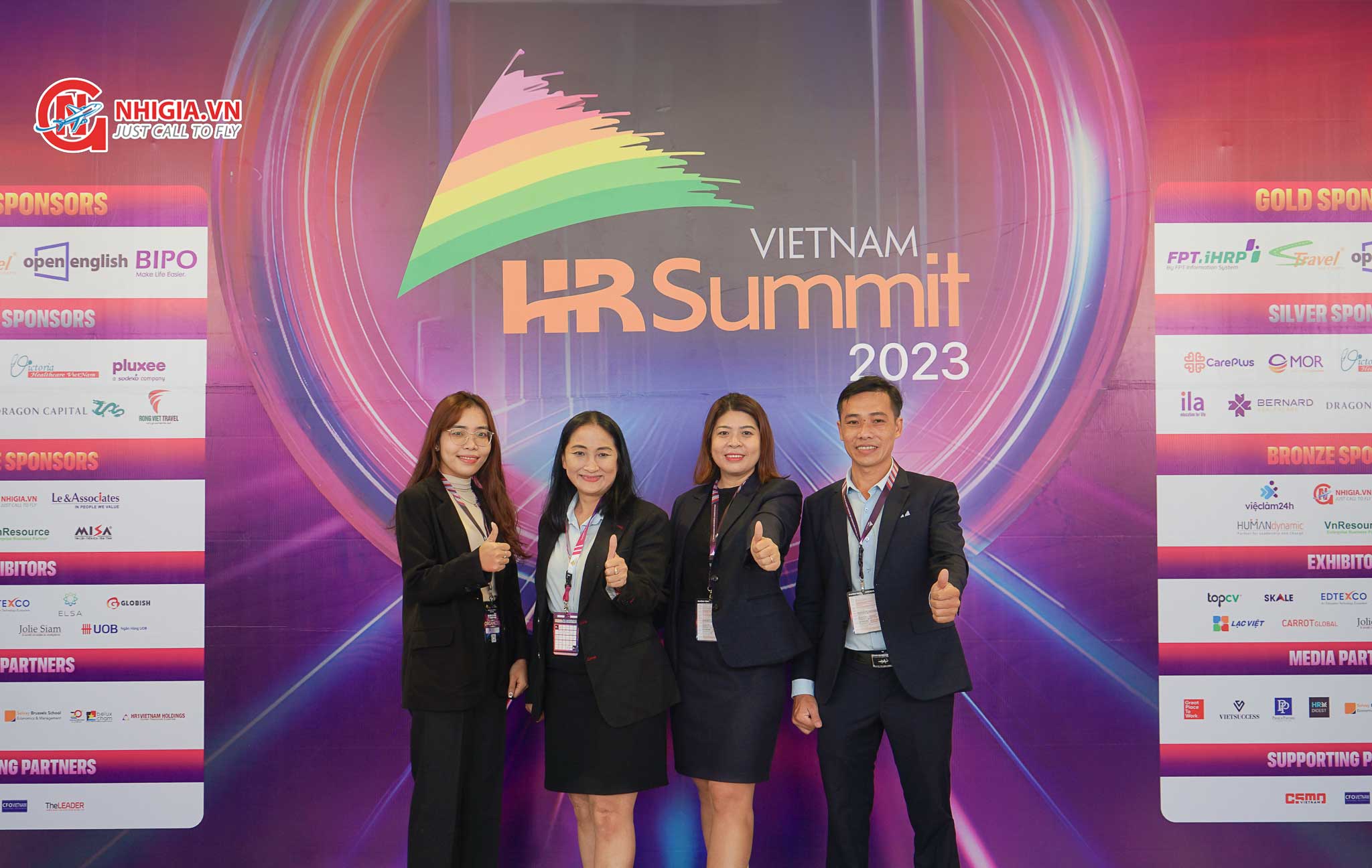 NHỊ GIA - NHÀ TÀI TRỢ ĐỒNG TẠI SỰ KIỆN VIETNAM HR SUMMIT 2023